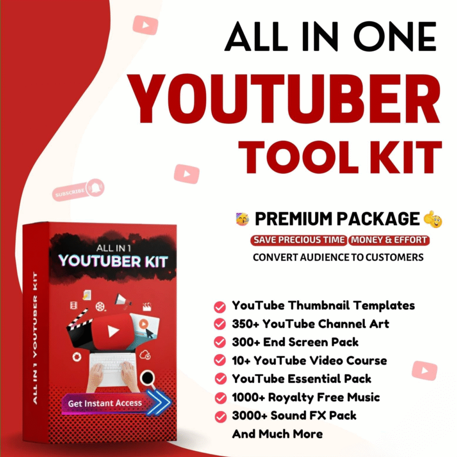 All In One YouTuber Tool Kit - TechWrd